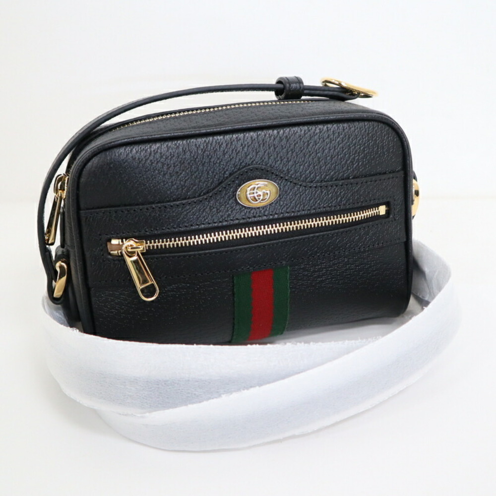 Gucci Ophidia Shoulder Bag Black Sherry - Gem